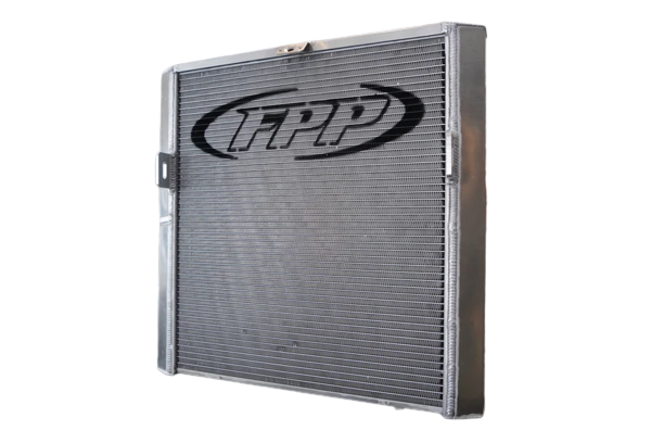 Flach Performance Twin Flow Rad W/ Mounts — Teo Pro Car